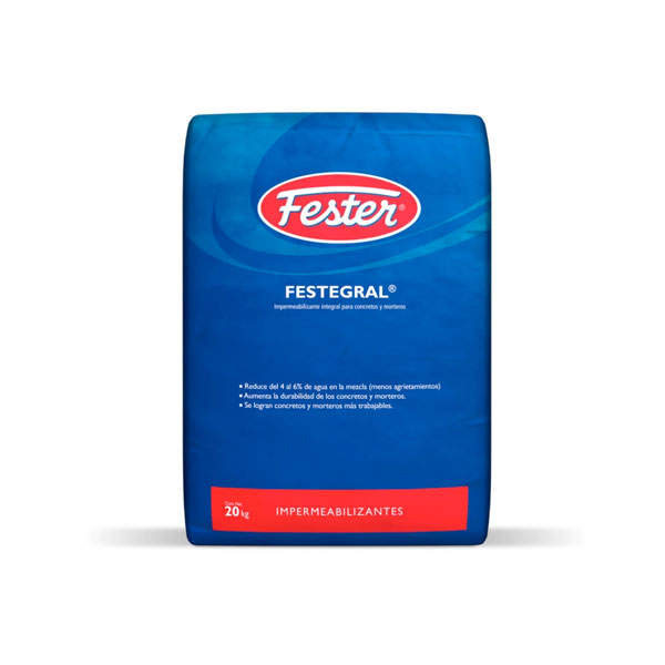 FesterGral Saco 2 kilogramos - Materiales Cien Metros